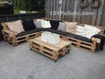 Ideal Pallet Lounge Set - 101 Pallets