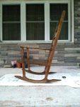 DIY Pallet Wood Rocking Chair - 101 Pallets