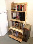 DIY Pallet Ladder Shelves Unit - 101 Pallets