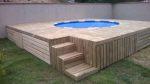 Pallet Outdoor Swimming Pool - 101 Pallets