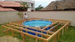 Pallet Outdoor Swimming Pool - 101 Pallets