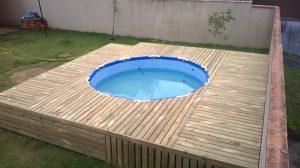 Pallet Outdoor Swimming Pool - 101 Pallets