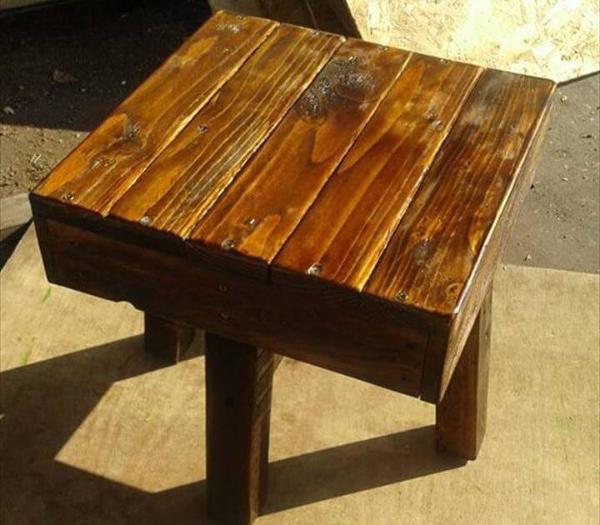 Pallet Kid’s Stool - 101 Pallets