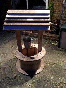 DIY Pallet Garden Wishing Well - 101 Pallets